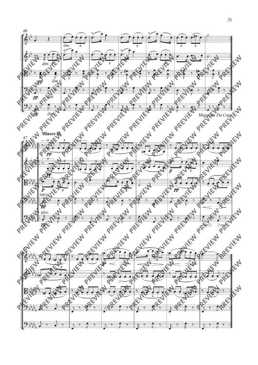 Entr'acte" Sheet Music for String Quartet - Sheet Music Now