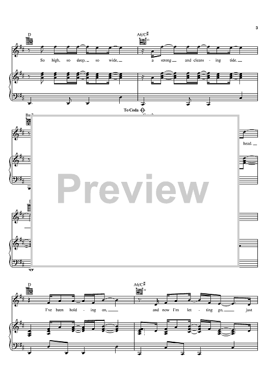 Over My Head" Sheet Music by Brian Thomas Littrell for Piano/Vocal ...