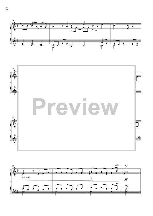 Simple Gifts - Variations on American Hymn Tunes for Piano" Sheet Music ...