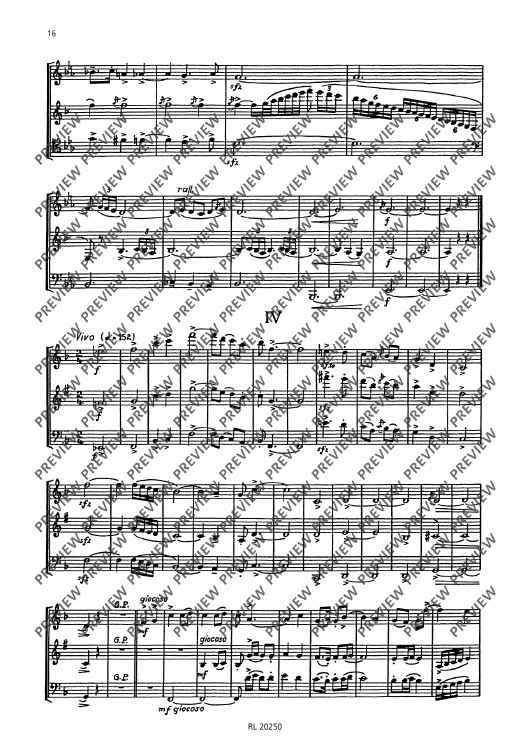 Arabesques - Score" Sheet Music for Oboe, Clarinet And Bassoon - Sheet ...