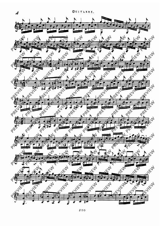 Sonatas Nos.1 C major & Nos. 2 G major" Sheet Music for Guitar - Sheet ...