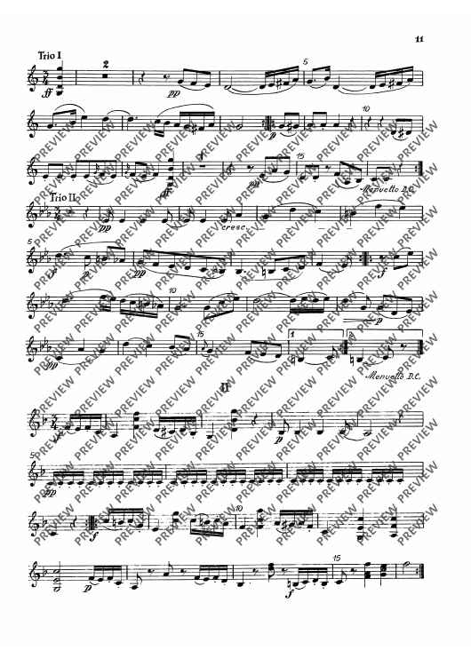 Instrumental-Playbook - Violin II" Sheet Music for Wind Instruments ...