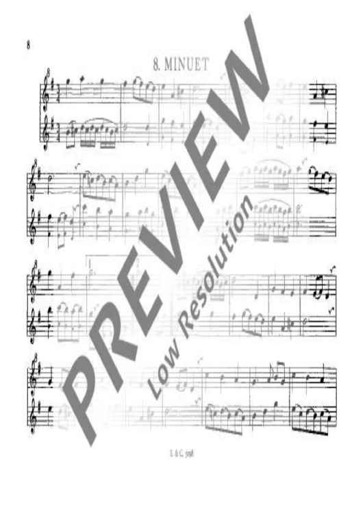 Twelve Short Duets - Performing Score" Sheet Music for Soprano- And ...