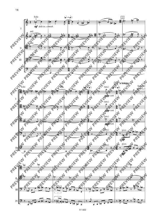 Hamlet Ballad - Score and Parts" Sheet Music for 4 Cellos Or Cello ...
