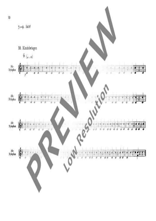 The Christmas Story - Mallet Percussion" Sheet Music for Children's ...
