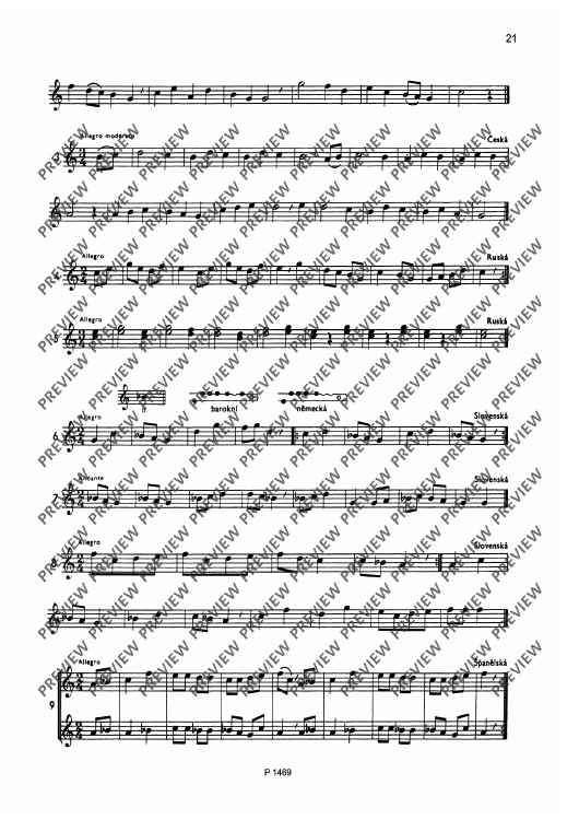 School for Treble Recorder" Sheet Music for Treble Recorder - Sheet ...