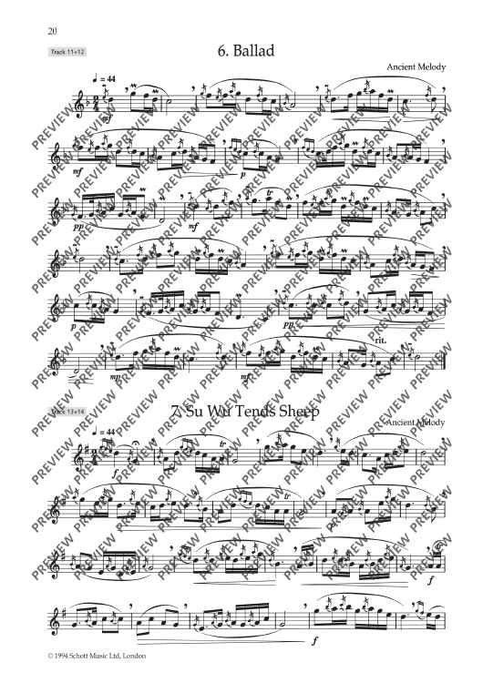 Chinese Flute Solos" Sheet Music for Flute - Sheet Music Now