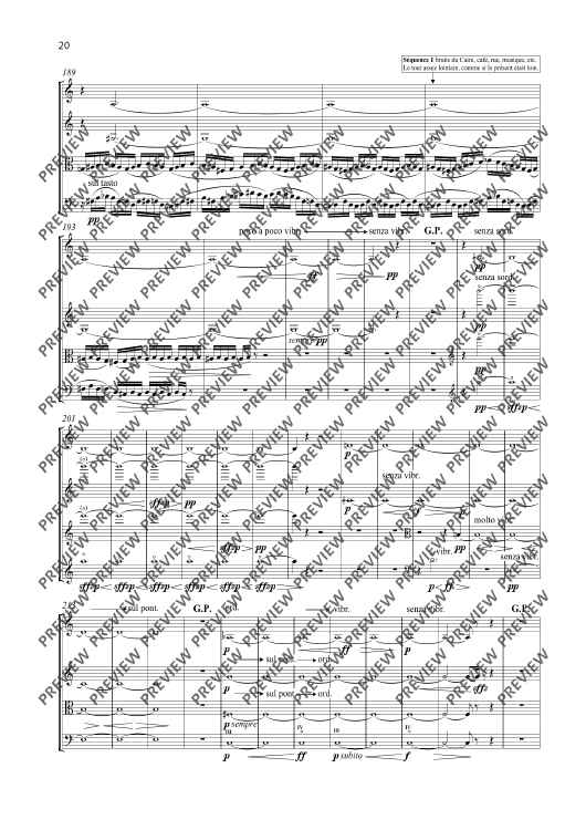 The dark rowers of Ra's barque - Score and Parts" Sheet Music for ...