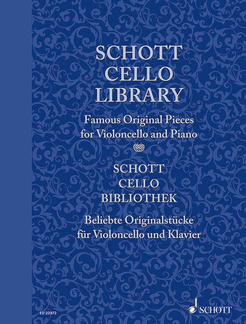 Schott Cello Library - Score and Parts" Sheet Music for Cello And Piano ...