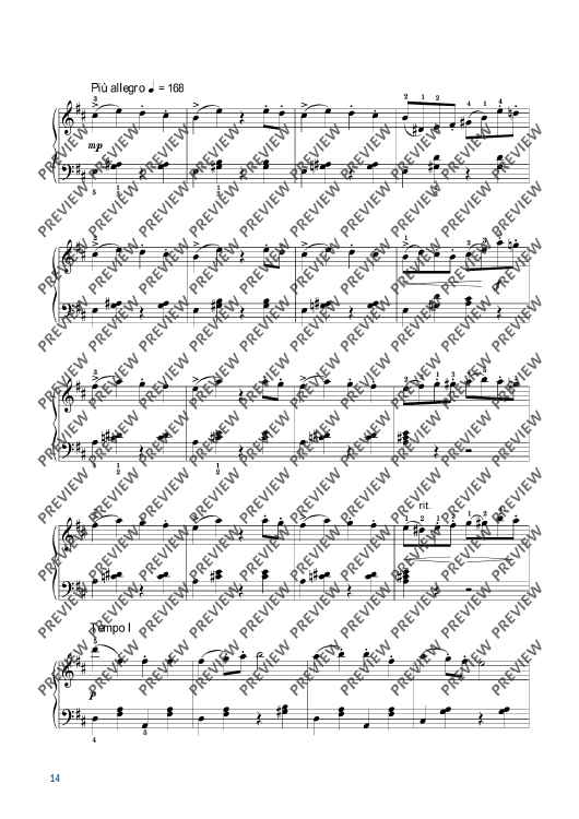 The Nutcracker" Sheet Music for Piano - Sheet Music Now