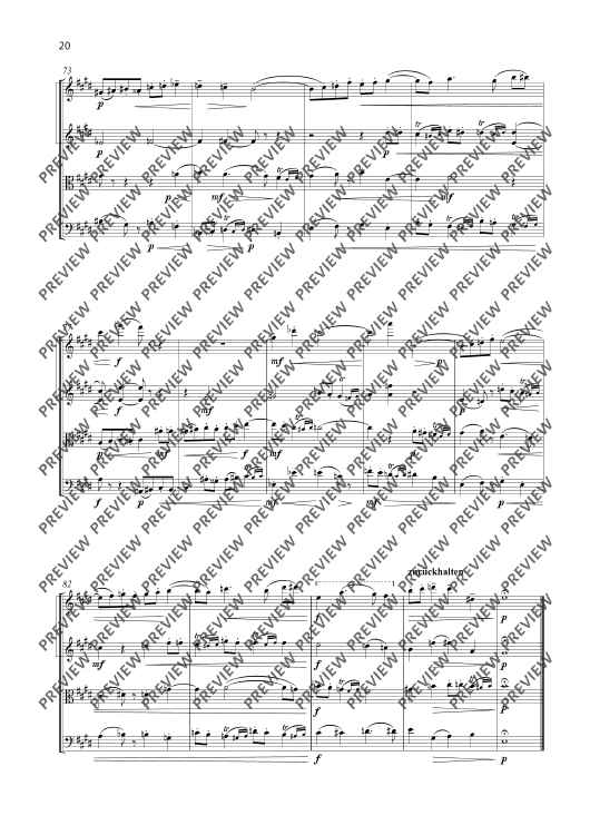 String Quartet F sharp minor - Score and Parts" Sheet Music for 2 ...