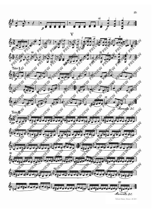 Instrumental-Playbook - Violin II" Sheet Music for Wind Instruments ...