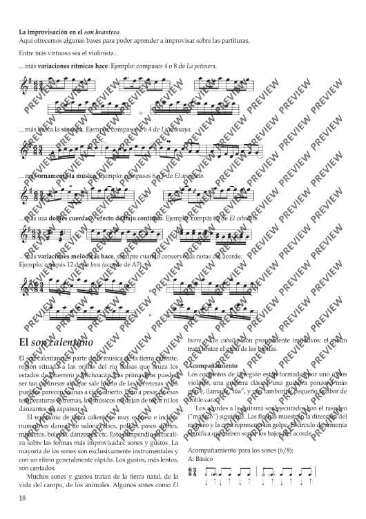 Mexican Folk Fiddle Tunes" Sheet Music for Violin - Sheet Music Now