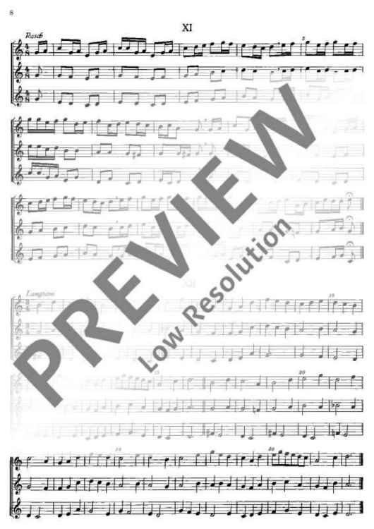 14 Easy Recorder Pieces - Performing Score" Sheet Music for 3 Recorders ...