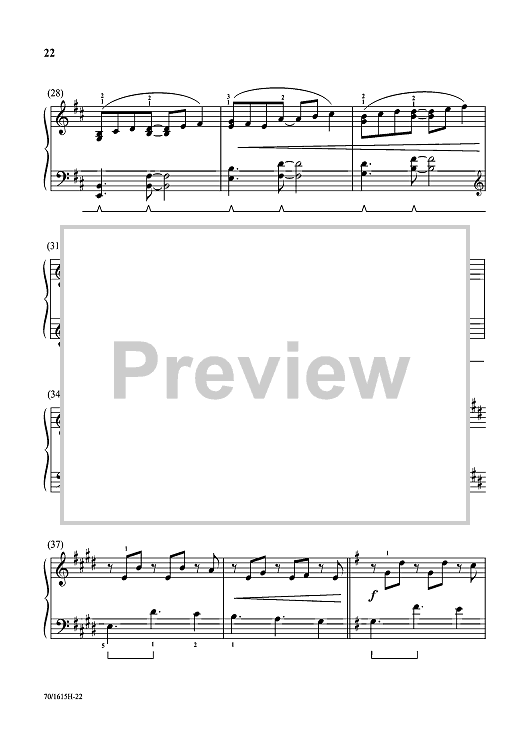 Rocky Mountain Suite" Sheet Music for Piano Solo - Sheet Music Now