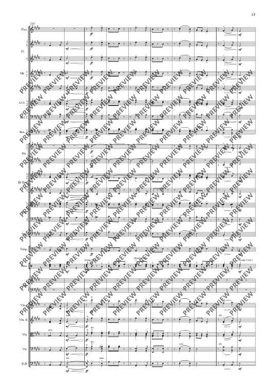 Concert Overture No. 2 - Full Score" Sheet Music for Orchestra - Sheet ...
