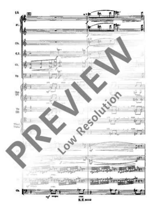 Hamlet - Full Score" Sheet Music for Orchestra - Sheet Music Now