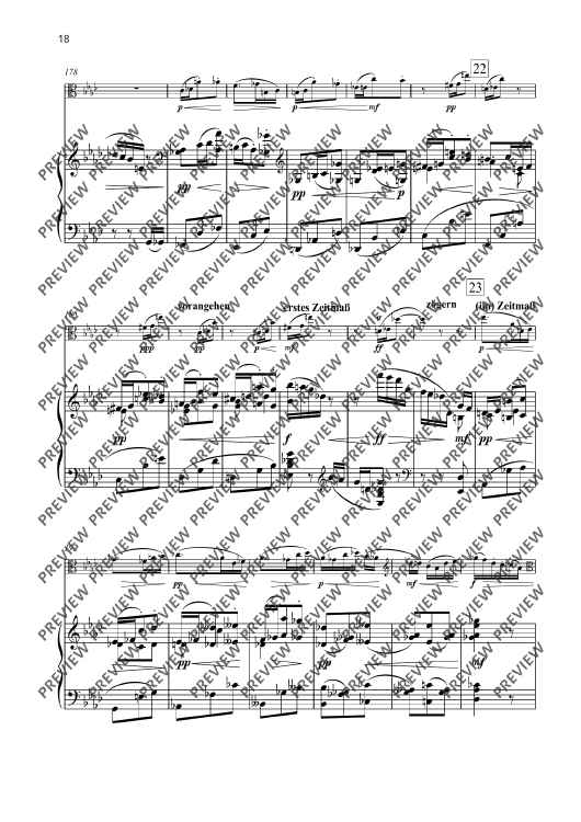 Variations D minor - Score and Parts" Sheet Music for Viola And Piano ...
