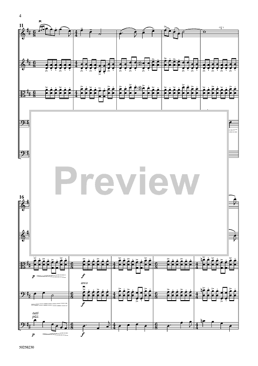 American Frontier - Full Score" Sheet Music for Orchestra - Sheet Music Now