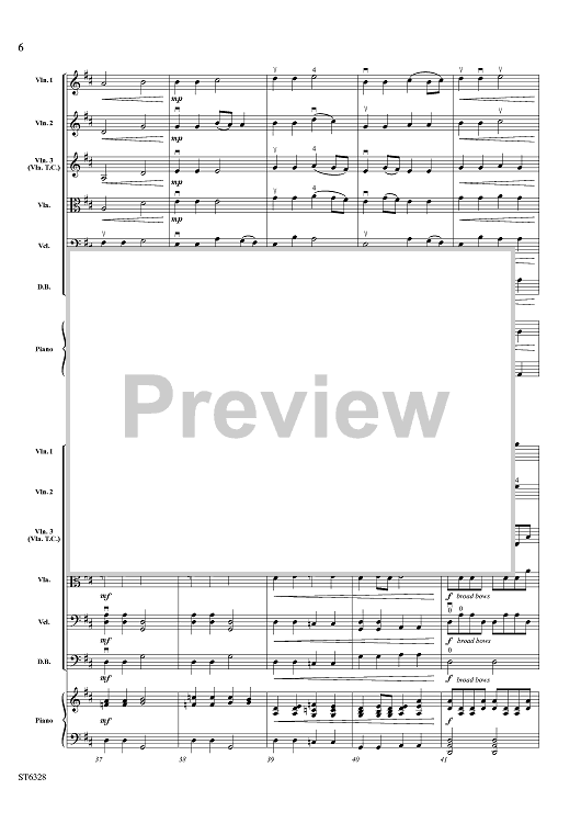 Fantasy on a Japanese Folk Song - Score" Sheet Music for String ...