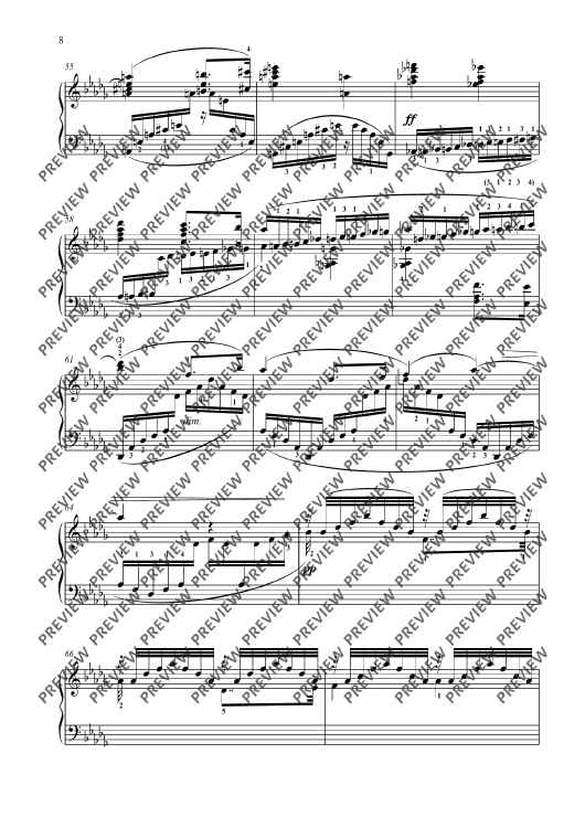 Rustle of Spring" Sheet Music for Piano - Sheet Music Now