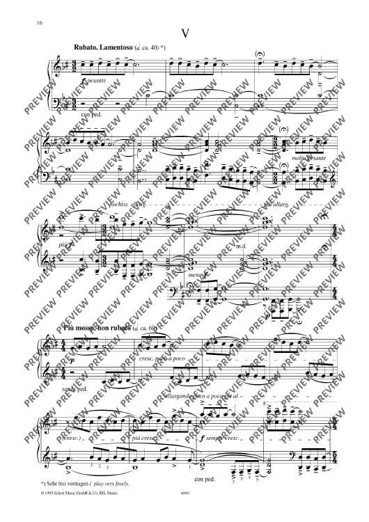 Musica ricercata" Sheet Music for Piano - Sheet Music Now