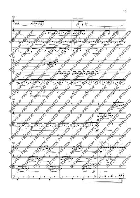 The dark rowers of Ra's barque - Score and Parts" Sheet Music for ...