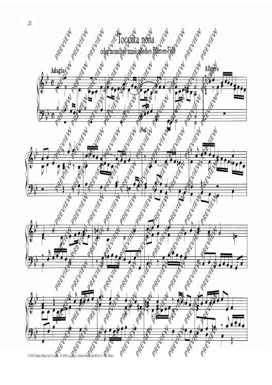 South German Organ Masters" Sheet Music for Organ - Sheet Music Now
