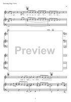Drowning" Sheet Music by Chris Young for Piano/Vocal/Chords - Sheet ...