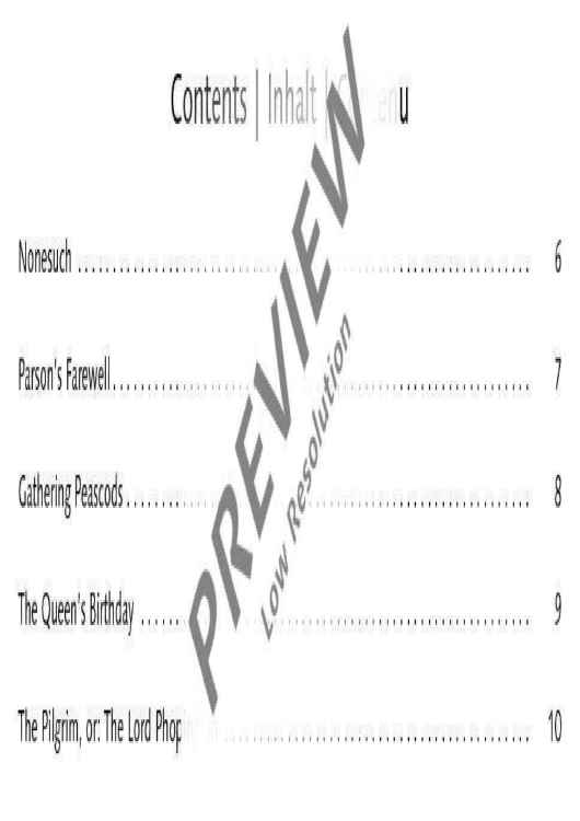 The English Dancing Master" Sheet Music for Descant Recorder And Piano ...