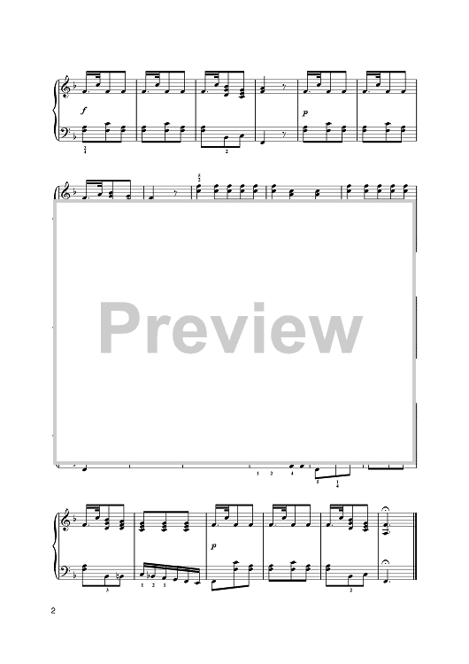 Autumn (third movement: Allegro)" Sheet Music by Antonio Vivaldi for ...