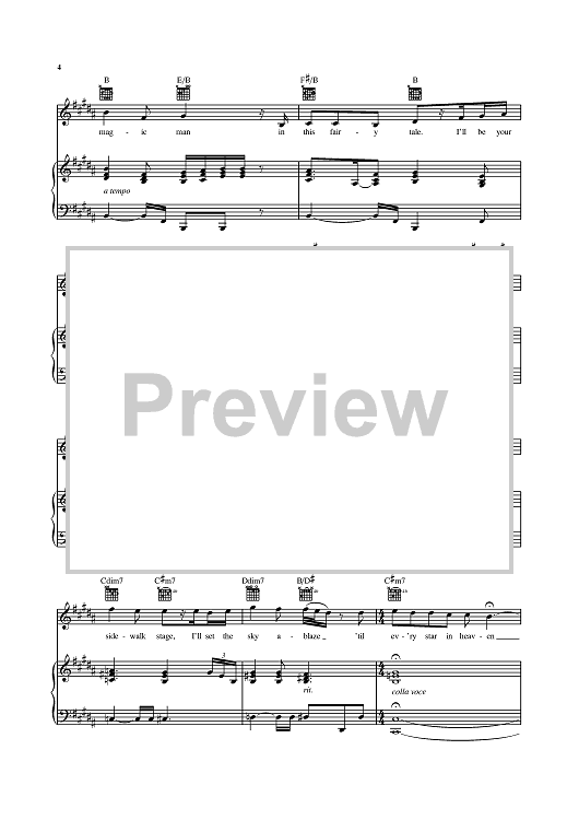 Magic Man" Sheet Music for Piano/Vocal/Chords - Sheet Music Now