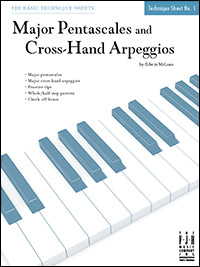 Major Pentascales and Cross-Hand Arpeggios" Sheet Music for Piano ...