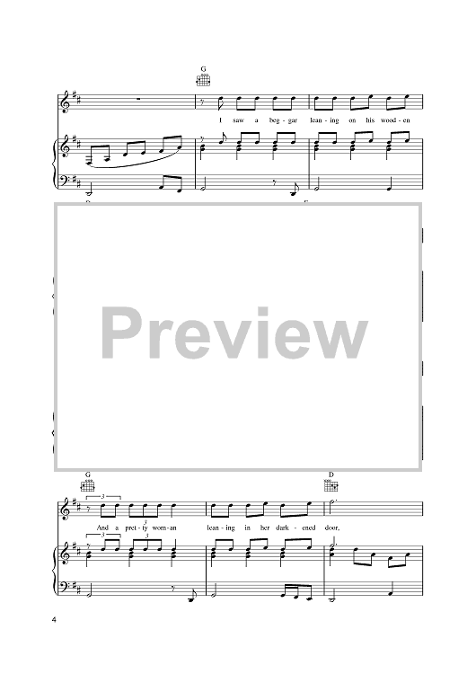 Bird On A Wire" Sheet Music by Aaron Neville; Leonard Cohen for Piano ...