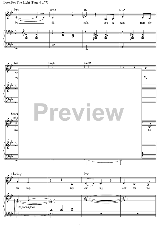 Look For The Light (from Only Murders In The Building: Season 3)" Sheet ...