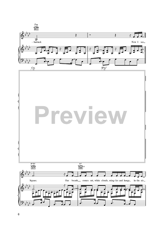 Diamonds And Rust" Sheet Music by Joan Baez for Piano/Vocal/Chords ...