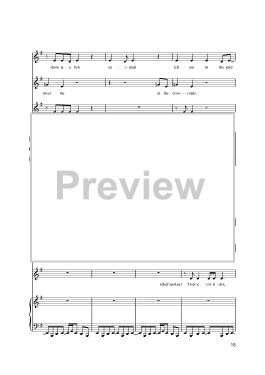 The Soft Parade" Sheet Music by The Doors for Piano/Vocal/Chords ...