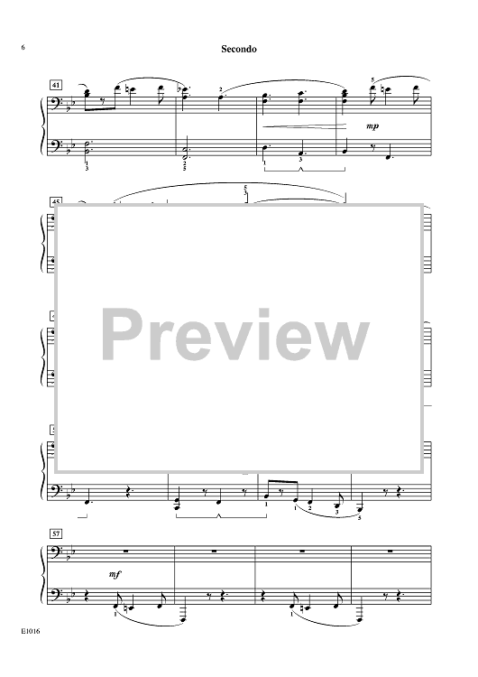 The Washington Post March" Sheet Music for 1 Piano, 4 Hands - Sheet ...