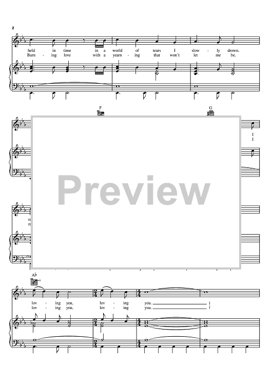 Tragedy" Sheet Music by Bee Gees for Piano/Vocal/Chords - Sheet Music Now