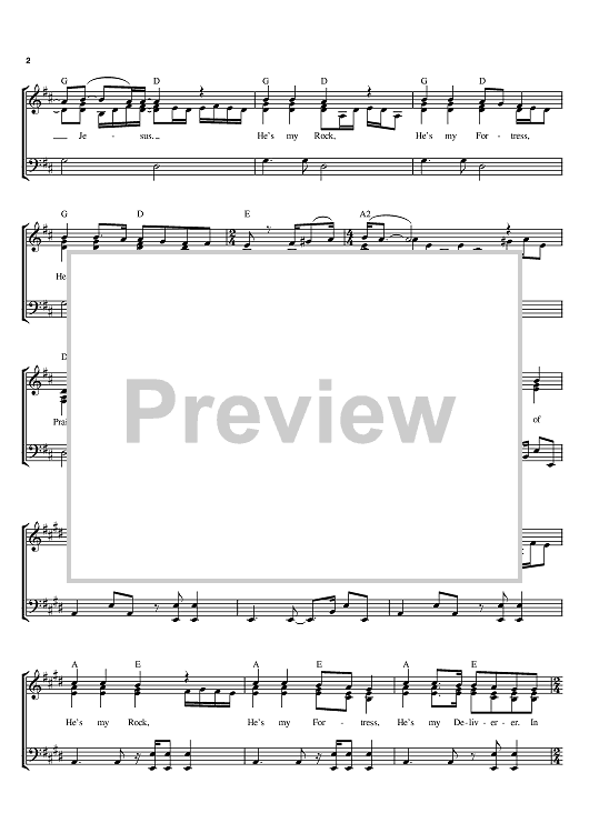 Praise The Name Of Jesus" Sheet Music by Roy Hicks Jr. for Piano/Vocal ...