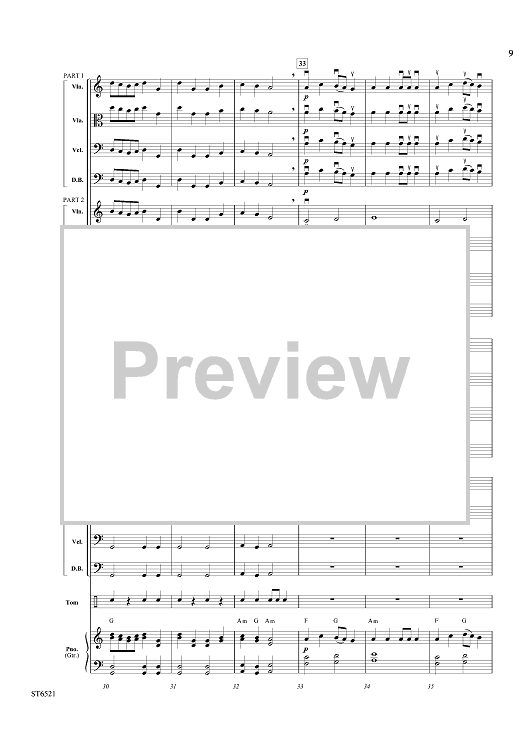 Viking - Score" Sheet Music for String Orchestra - Sheet Music Now