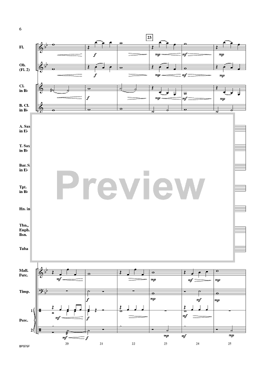 Expressions - Score" Sheet Music for Concert Band - Sheet Music Now