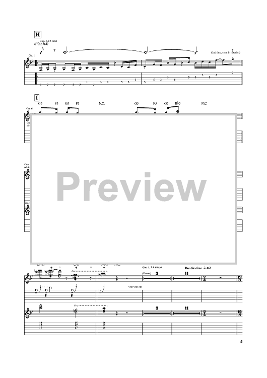 Frankenstein" Sheet Music by Edgar Winter Group for Guitar Tab - Sheet ...