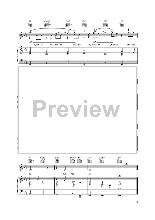 Quanta Qualia" Sheet Music by Hayley Dee Westenra for Piano/Vocal/Chords - Sheet Music Now