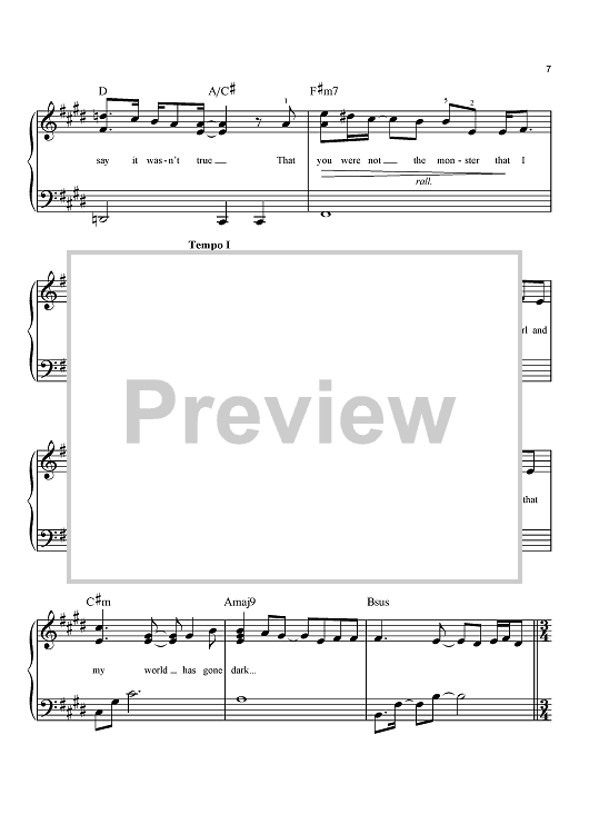 Requiem - from Dear Evan Hansen" Sheet Music for Easy Piano/Vocal ...