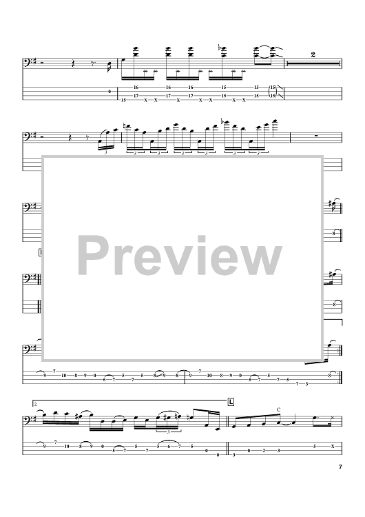 Stomping Grounds" Sheet Music by Bela Fleck; The Flecktones; Victor Wooten for Bass Tab - Sheet ...
