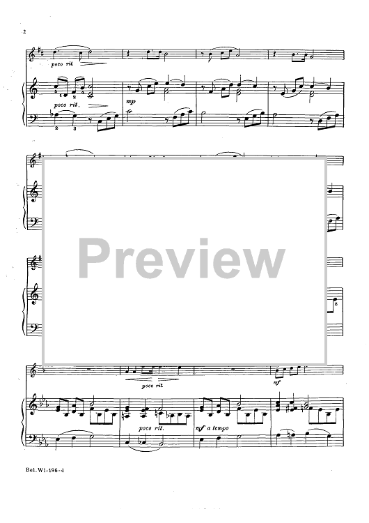 Romantic Interlude" Sheet Music for Trumpet/Piano - Sheet Music Now