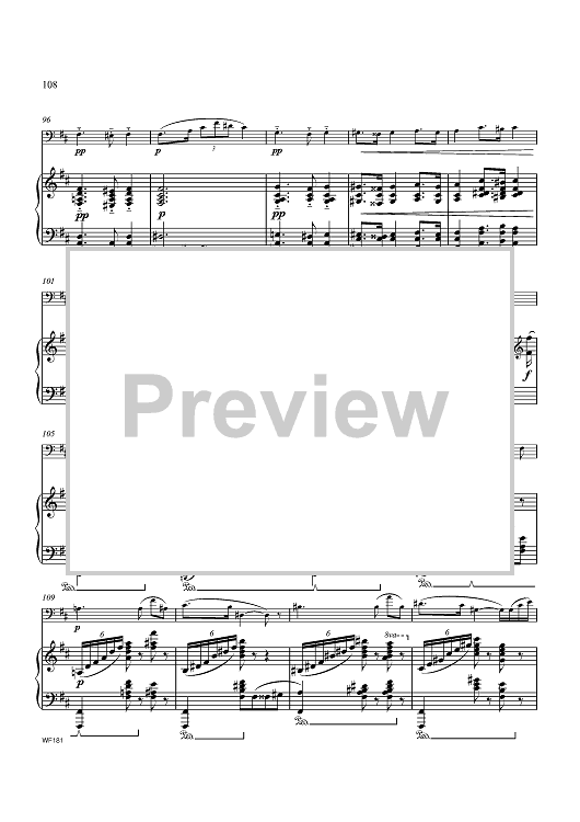 Piece Concertante" Sheet Music for Trombone/Piano - Sheet Music Now