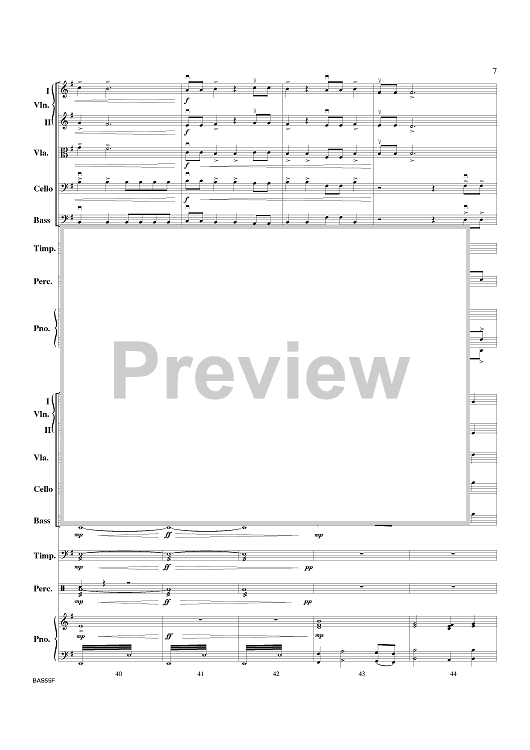 Storm Chaser - Score" Sheet Music for String Orchestra - Sheet Music Now